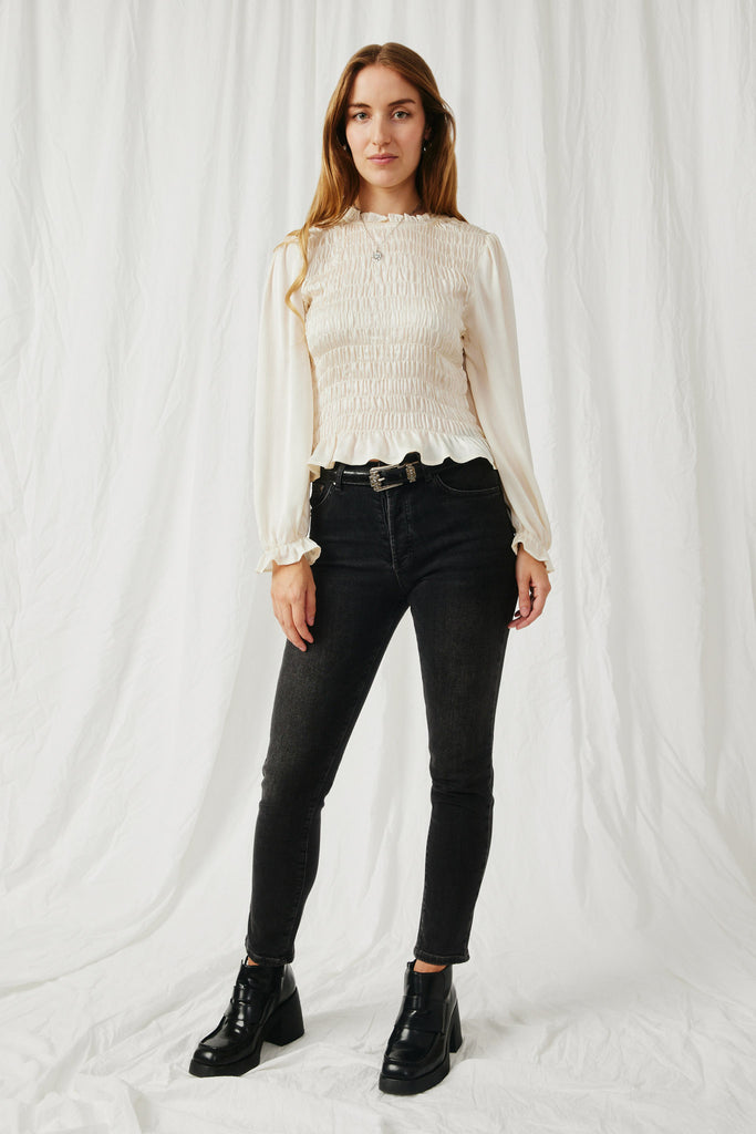 Ruffle Smocked Top for Womens | Boho Clothing – Sophie & Hailee